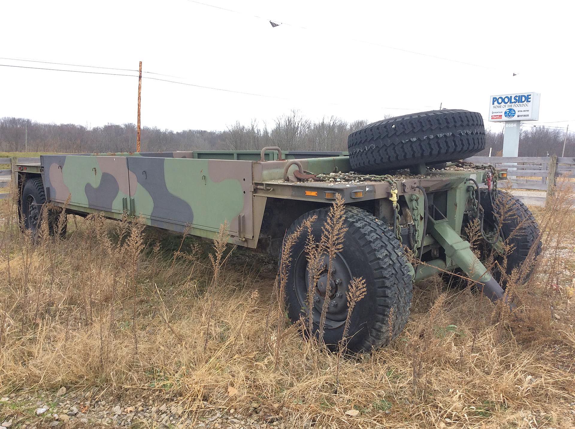 2000 Military 22' Flatbed For Sale | Flatbed | #ST-869