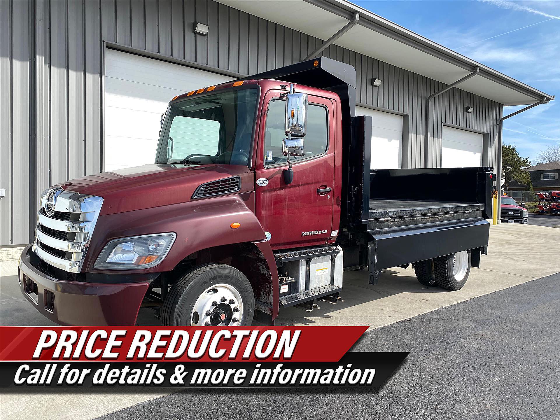 2014 Hino 258 For Sale | Dump Truck | Non CDL | #8259