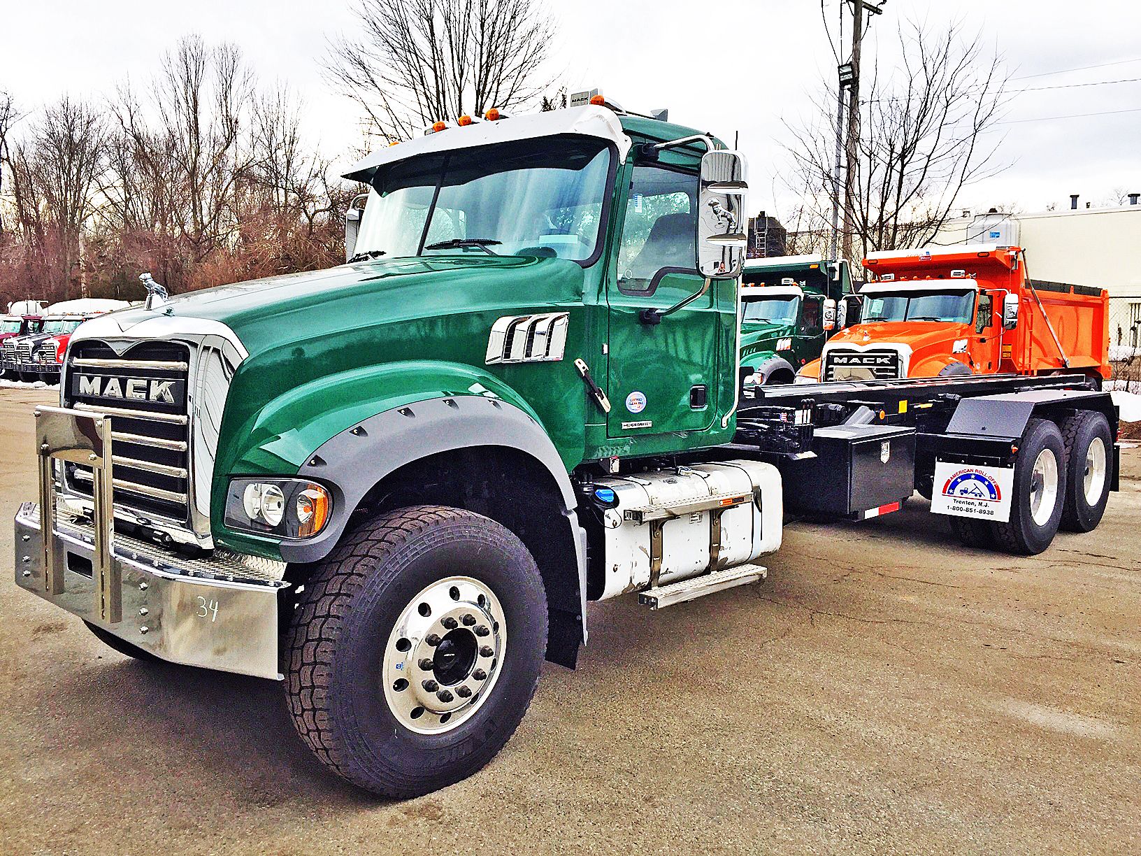 2021 Mack GR64F (For Sale) | Roll-Off | #NJ-11369
