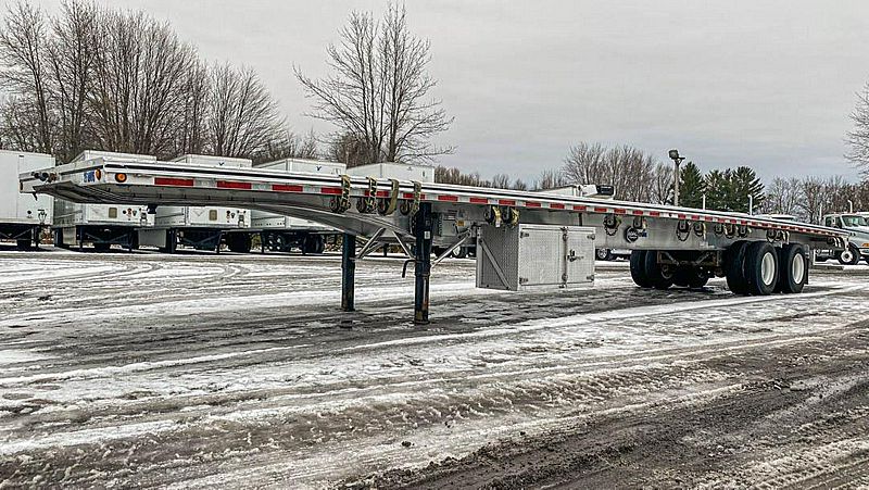 2019 MAC 53' FLATBED ALUMINIUM (For Sale) | Sleeper Truck | #R-29233