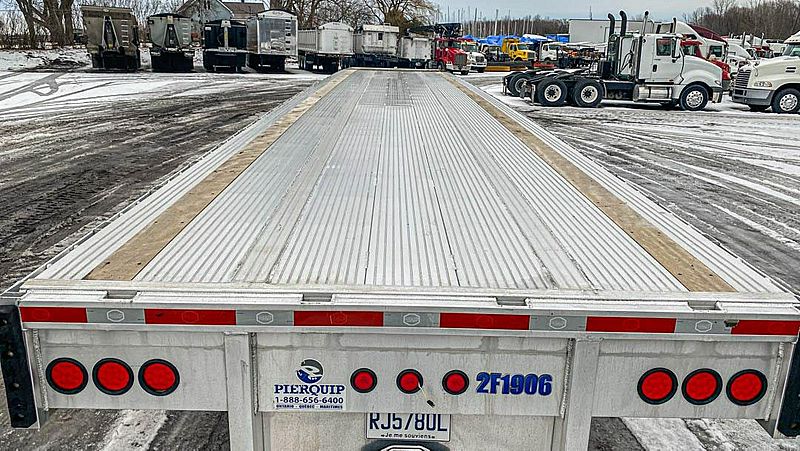 2019 MAC 53' FLATBED ALUMINIUM (For Sale) | Sleeper Truck | #R-29233