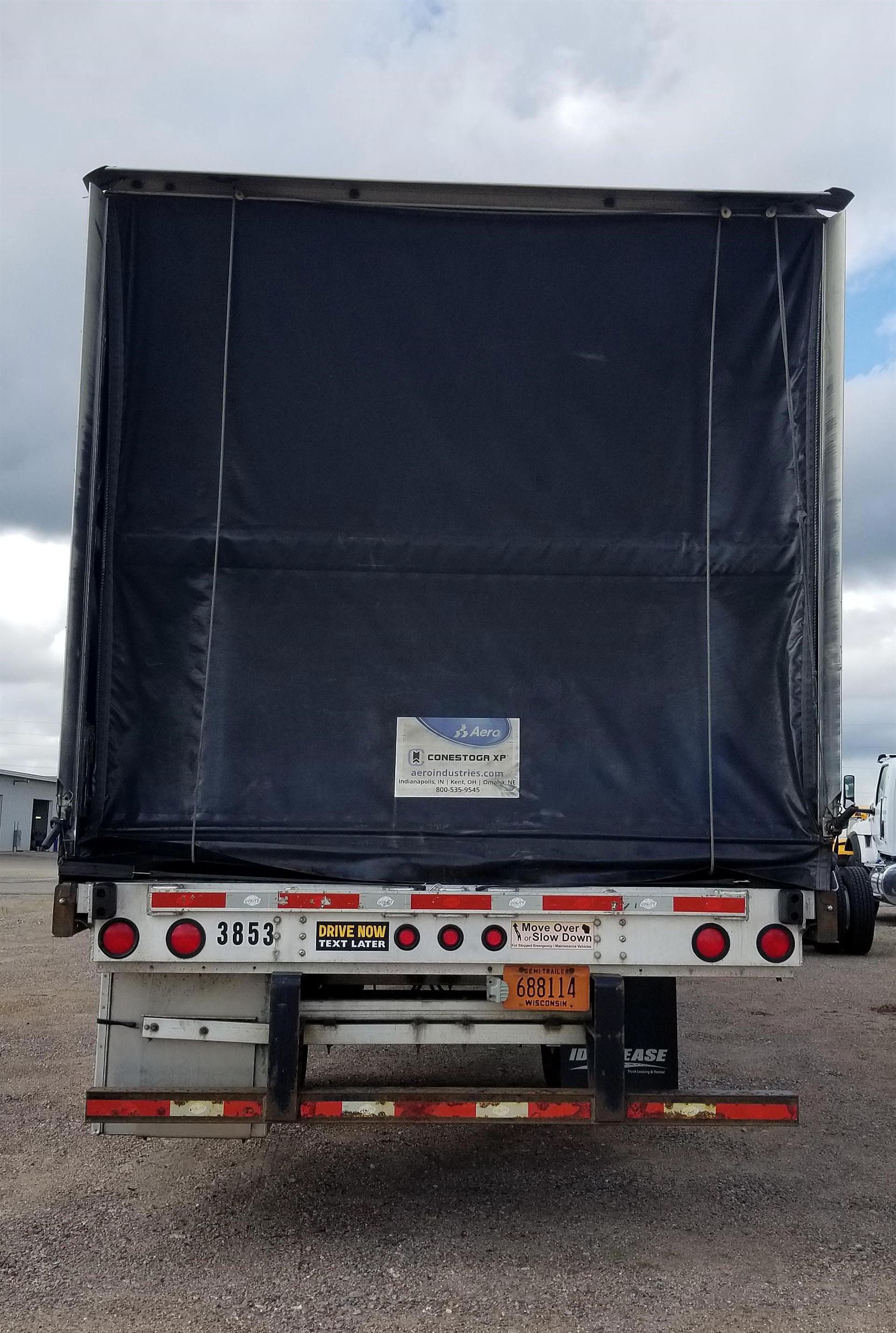 2015 Utility FLATBED CONESTOGA (For Sale) | Curtainside Trailer | #IDL-3853