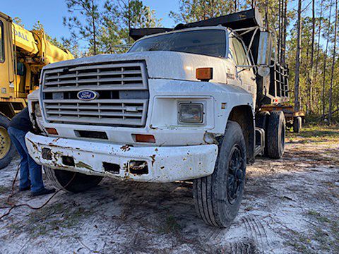 1985 Ford F700 For Sale | Dump Truck | #JMA37676