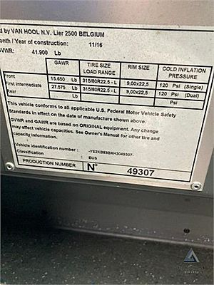 2017 Van Hool CX35 (For Sale) | Motorcoach | #NA