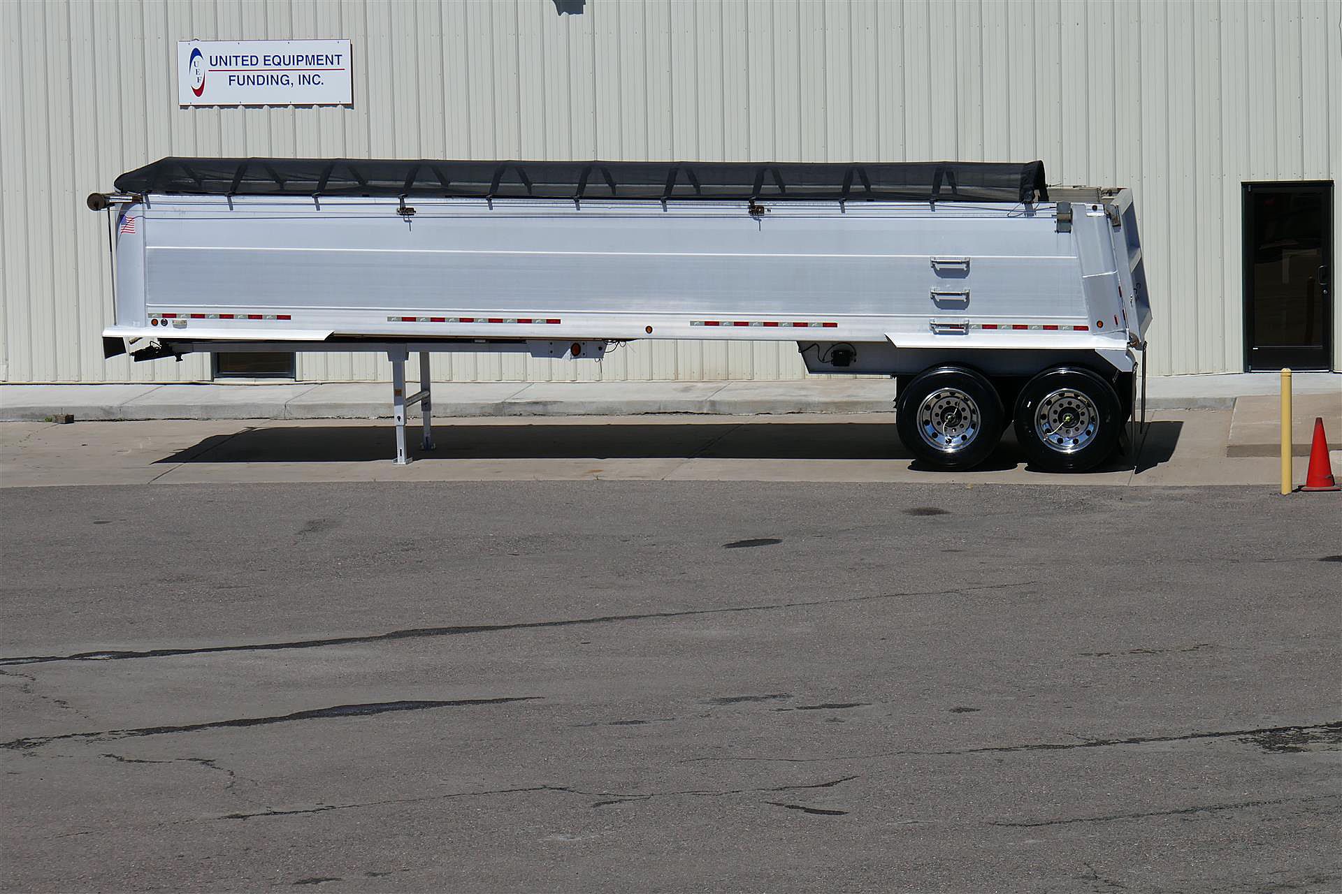 2007 Vantage Frameless Aluminum End Dump For Sale | End Dump | #4534T