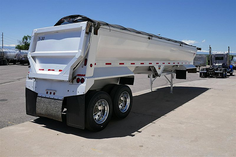 2014 Travis Frameless Aluminum End Dump (For Sale) | End Dump | #4530T