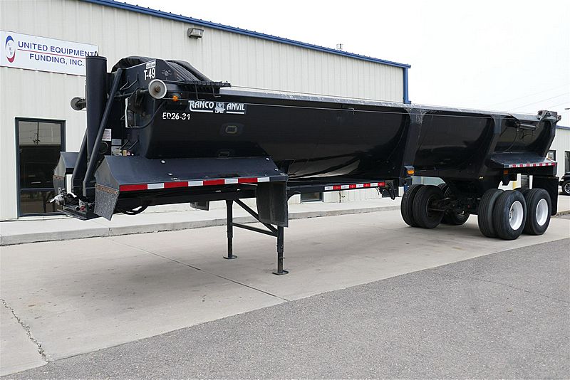 2014 Ranco Frameless Rock Trailer (For Sale) | End Dump | #4767T