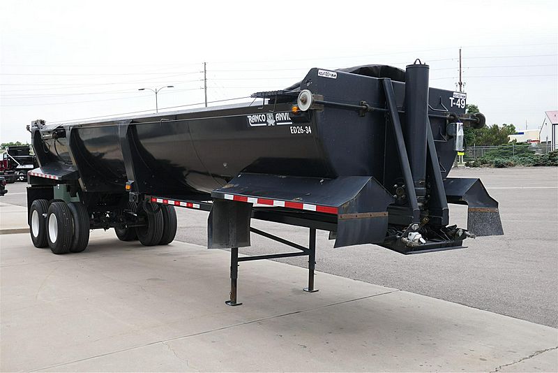 2014 Ranco Frameless Rock Trailer (For Sale) | End Dump | #4767T