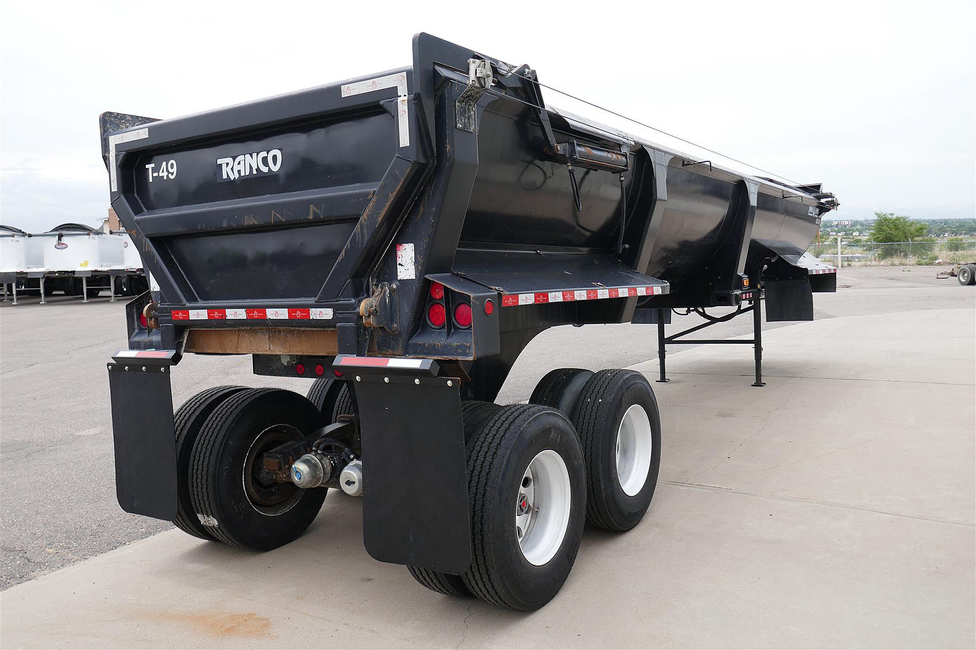 2014 Ranco Frameless Rock Trailer For Sale | End Dump | #4767T