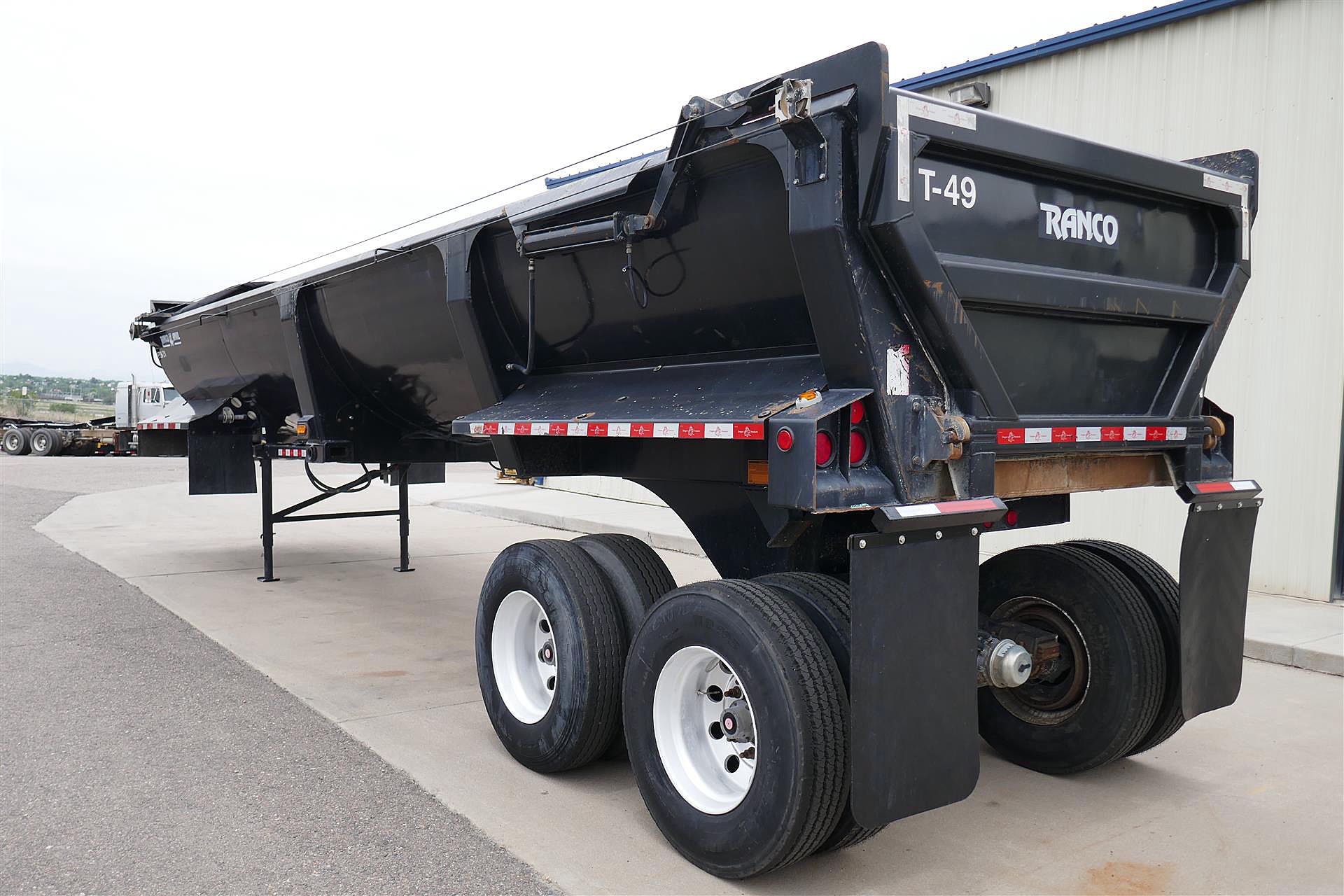 2014 Ranco Frameless Rock Trailer For Sale | End Dump | #4767T