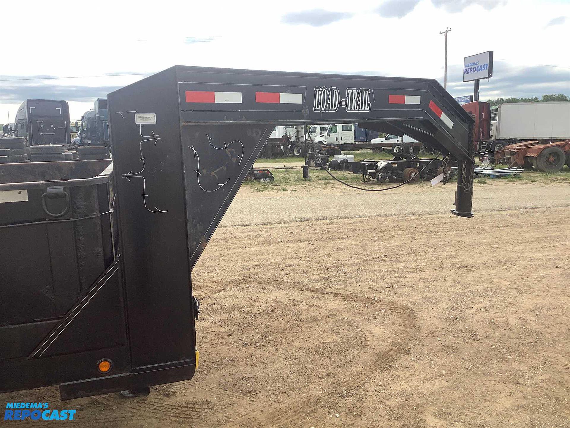 2003 Load Trail 14' Gooseneck Tandem Axel For Sale | Dump Trailer | #2 ...