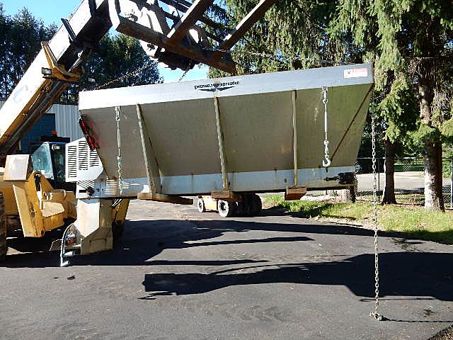 2006 10' Swenson Stainless Steel V-Box (For Sale) | Plow Truck | #8791