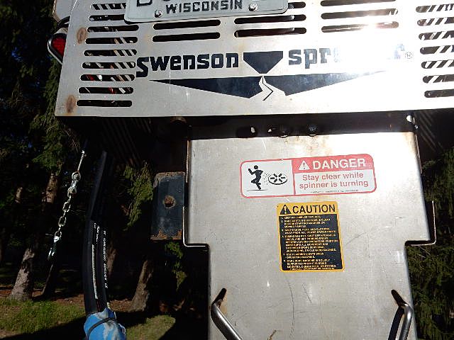 2006 10' Swenson Stainless Steel V-Box (For Sale) | Plow Truck | #8791