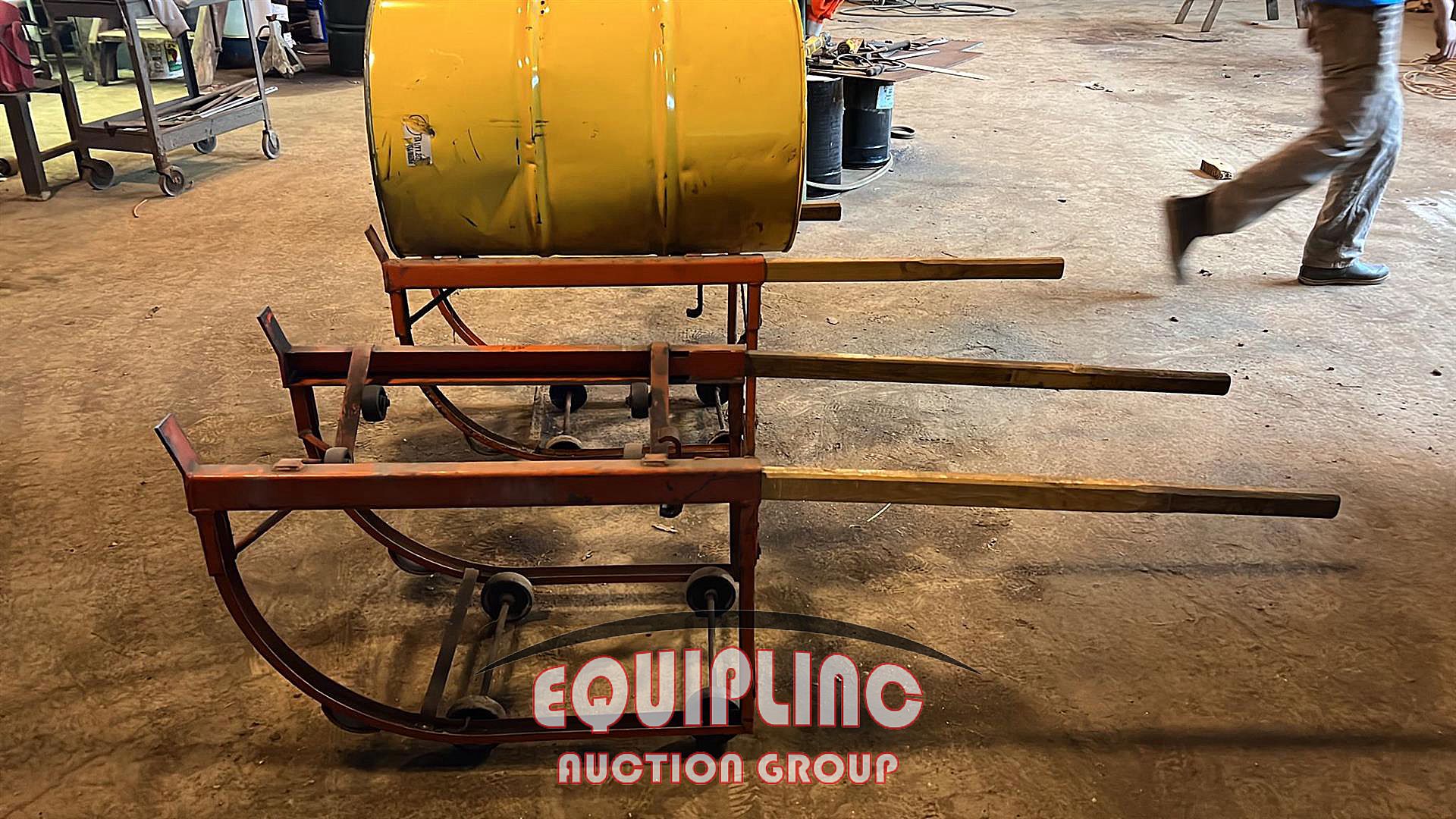 BARREL ROLLERS WITH WHEELS - 2 For Sale | Misc Equipment | #TKBAR235