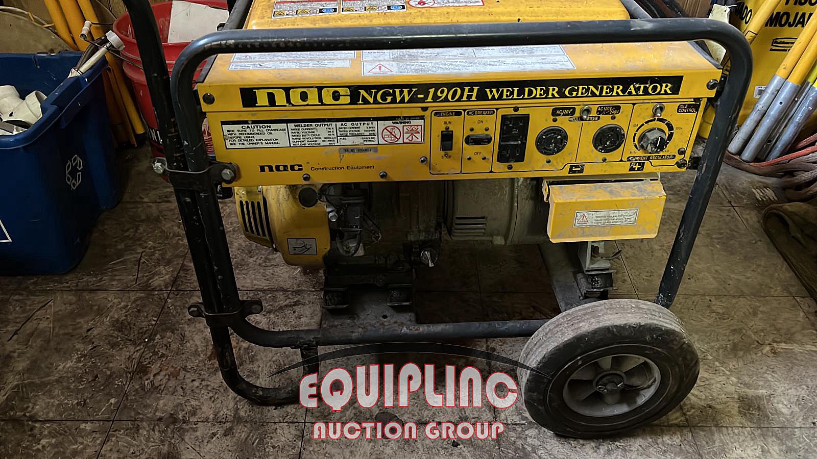 WELDER GENERATOR NAC NGW - 190H For Sale | Misc Equipment | #TKLOT274