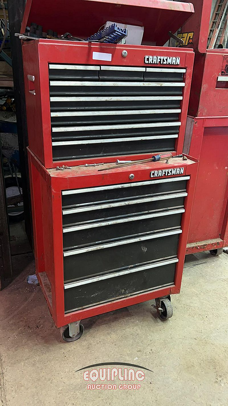 CRAFTSMAN TOOL BOX WITH TOOLS For Sale | Misc Equipment | #TKLOT321