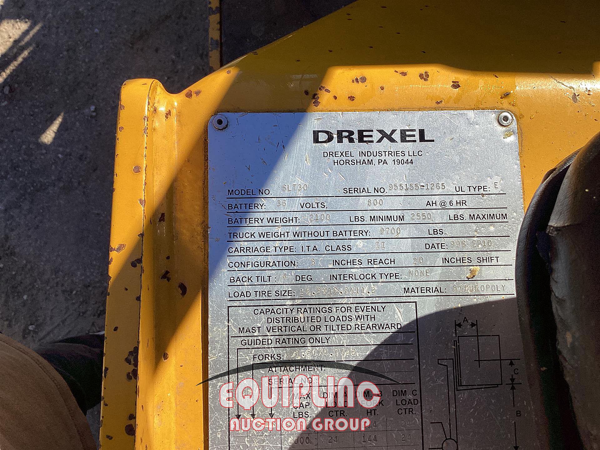 1990 DREXEL SLT30 For Sale | Forklift | #CEH551265