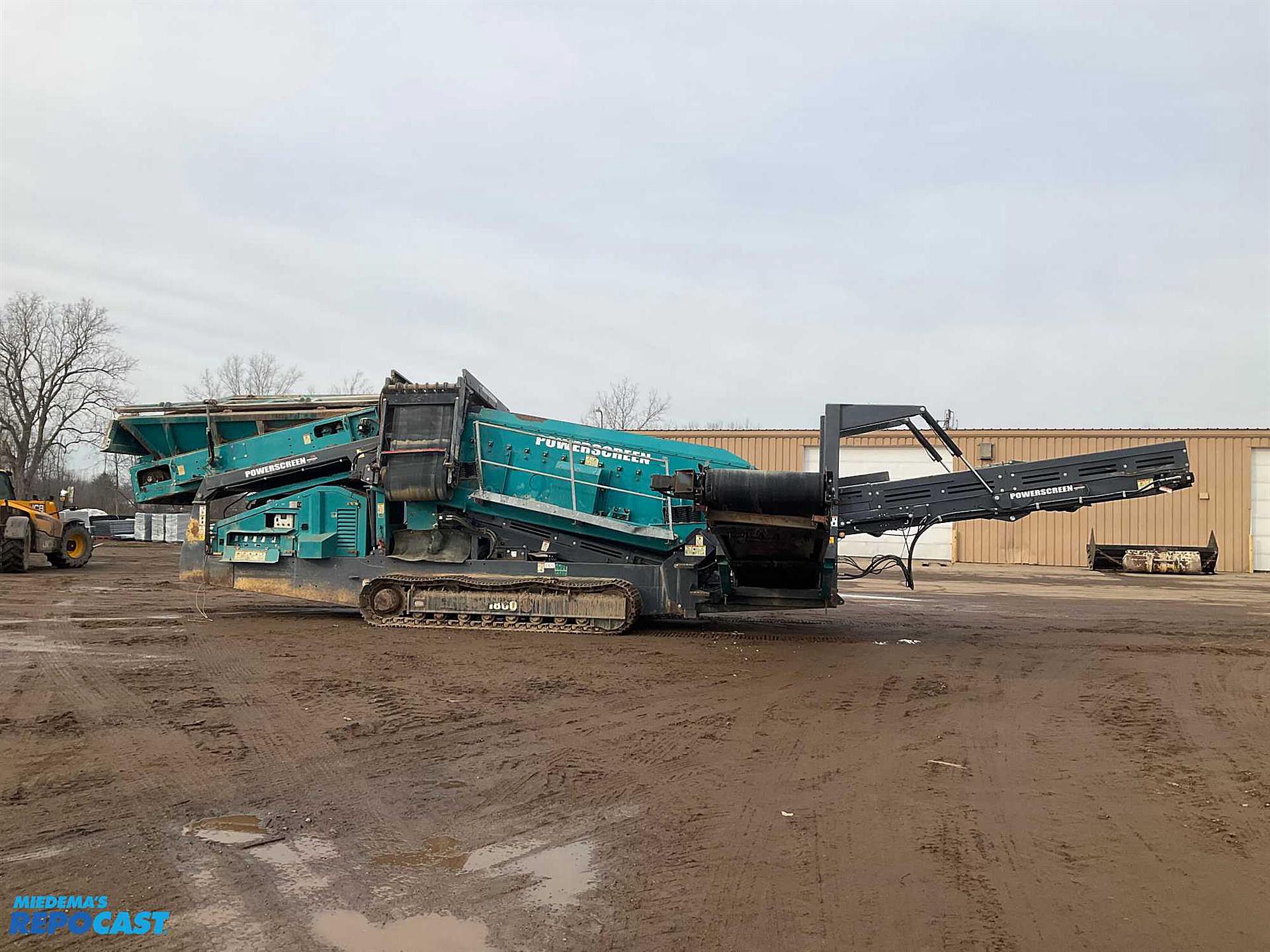 2015 Powerscreen Warrior 1800 Mobile Track Scalping Scr (For Sale ...