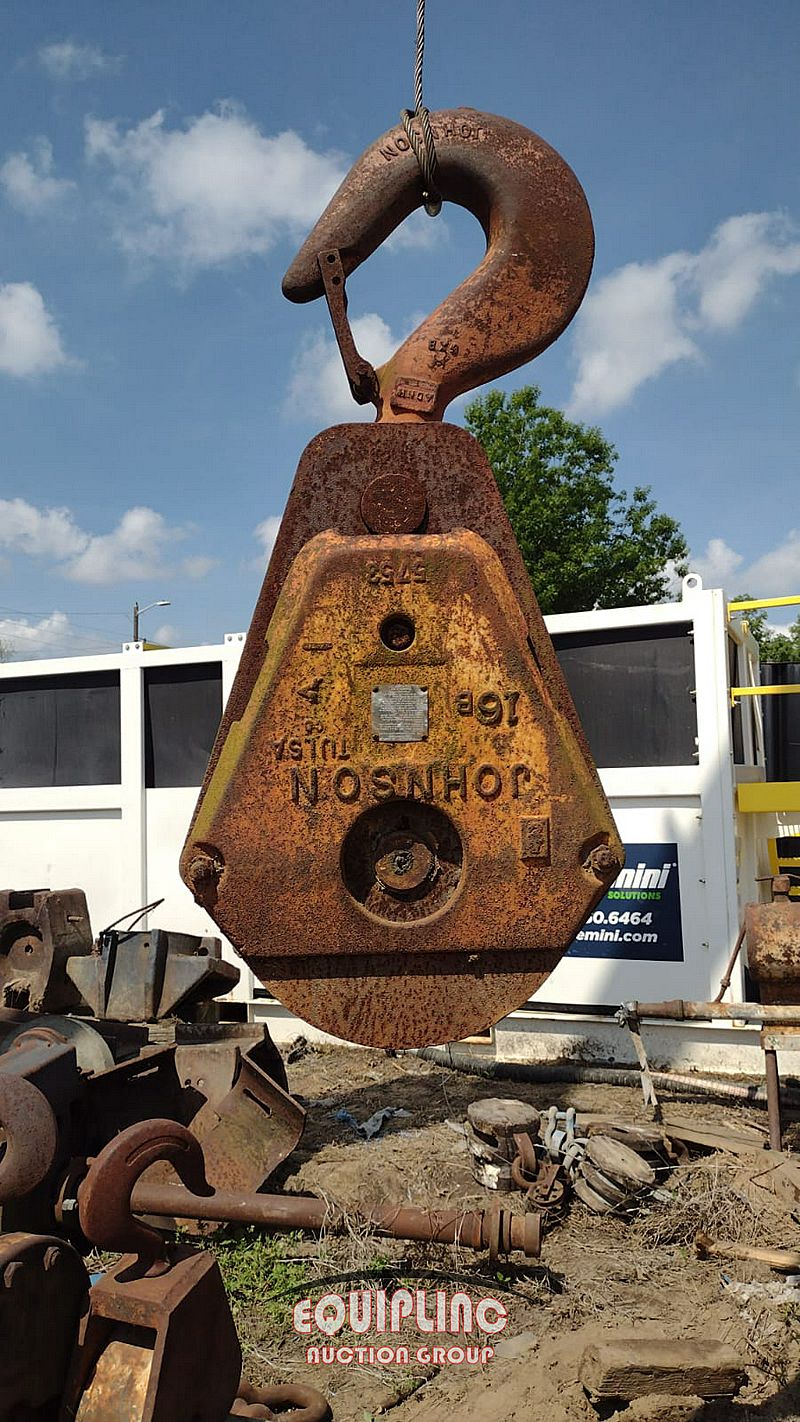 40 TON JOHNSON BLOCK For Sale | Misc Equipment | #MC110