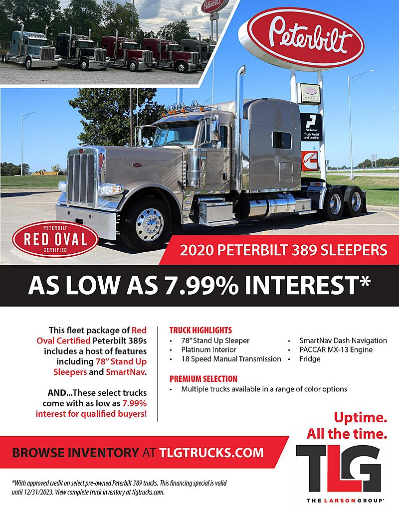 2020 Peterbilt 389 For Sale | 78" Sleeper | #D648687