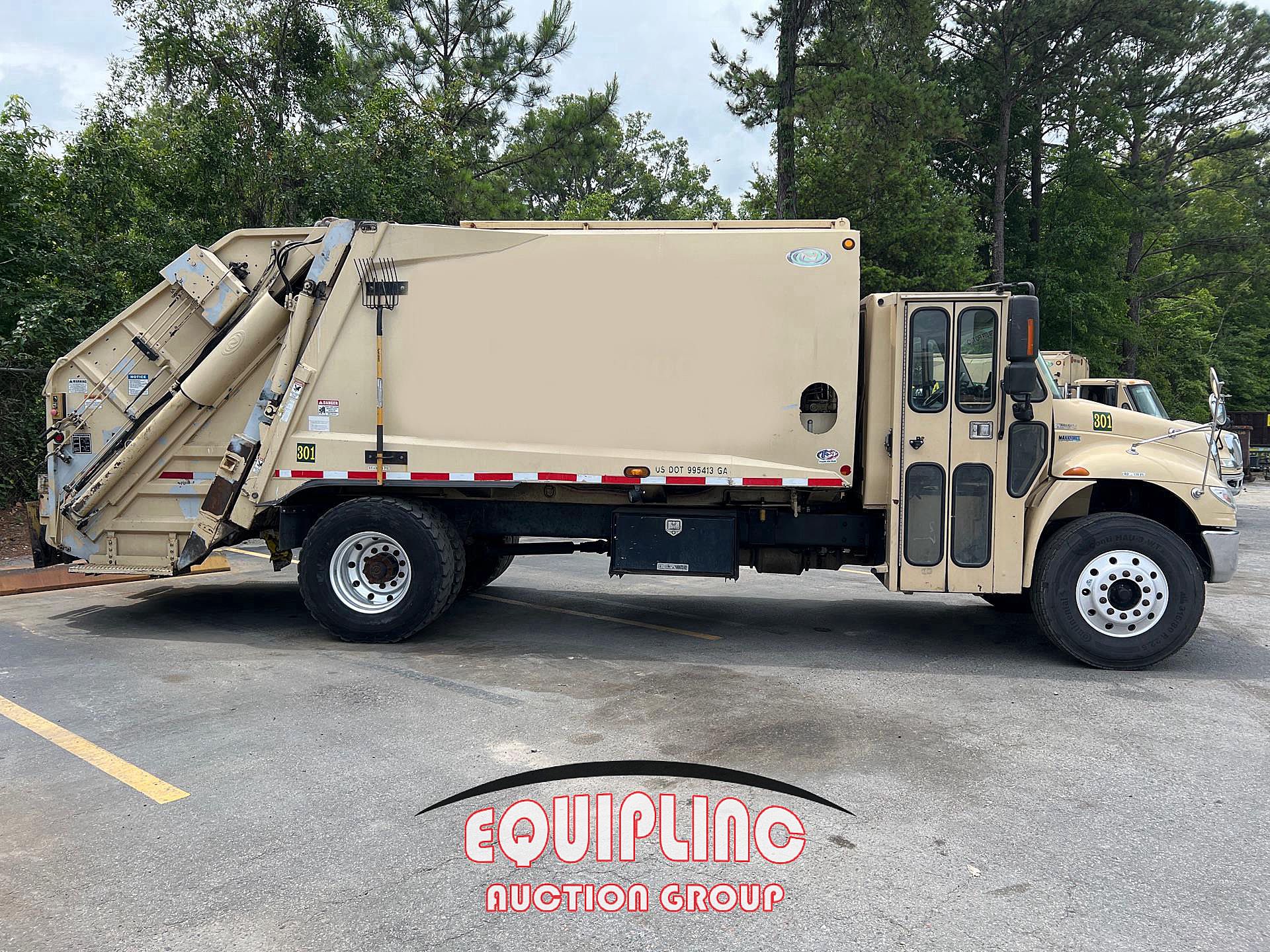 2014 International MA035 REAR LOADER TRASH TRUCK For Sale | Refuse ...