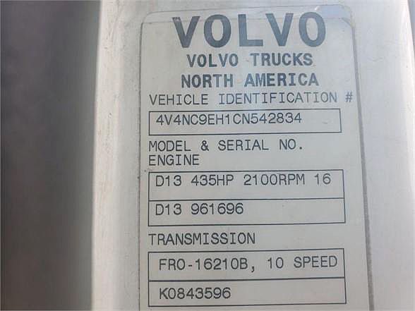 2012 Volvo VNL (For Sale) | Day Cab | #V542834UA