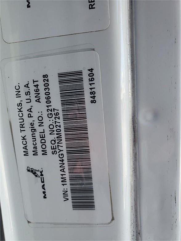 2022 Mack ANTHEM 64T For Sale | Sleeper Truck | #MAC27267U