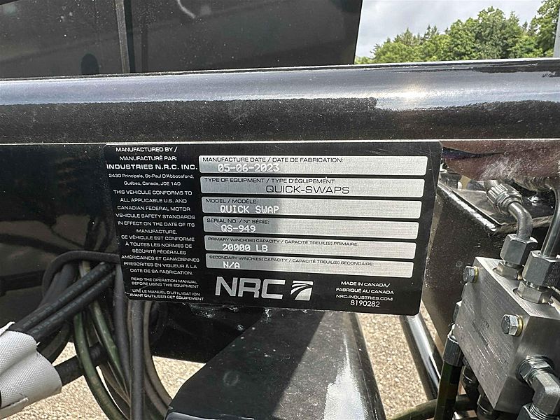 2023 NRC QuickSwap For Sale | Wrecker Body | #NRC-77