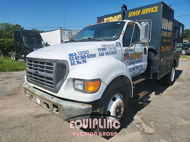 2000 Ford F650 For Sale | Plumber Truck | #CEHYMA02905