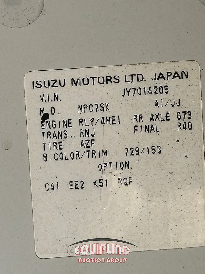 2000 Isuzu NPR For Sale | Cab & Chassis | #CEH014205