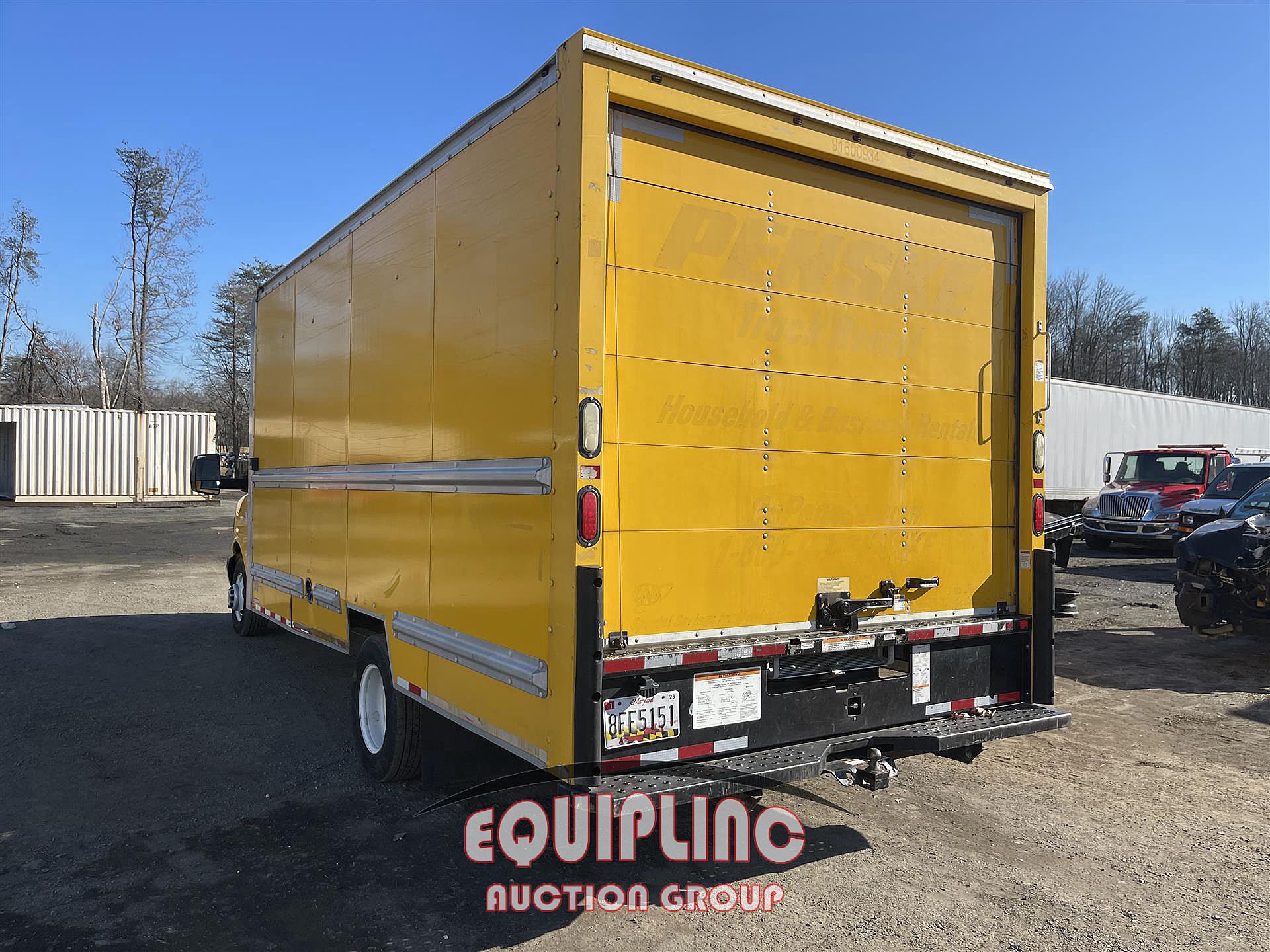 2016 GMC 3500 12 FT BOX TRUCK For Sale | 12' Box | #CF268838