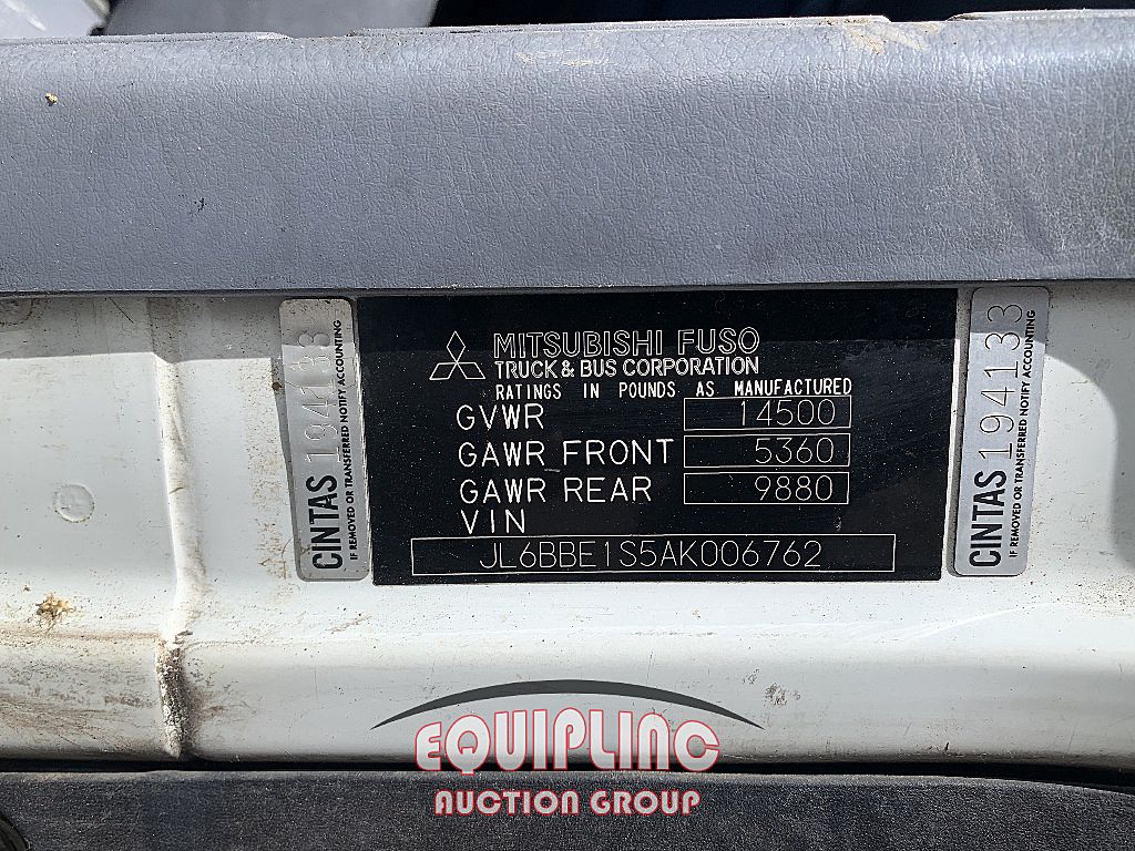 2010 Mitsubishi FE BOX TRUCK For Sale | 15ft. | Non CDL | #NME006762