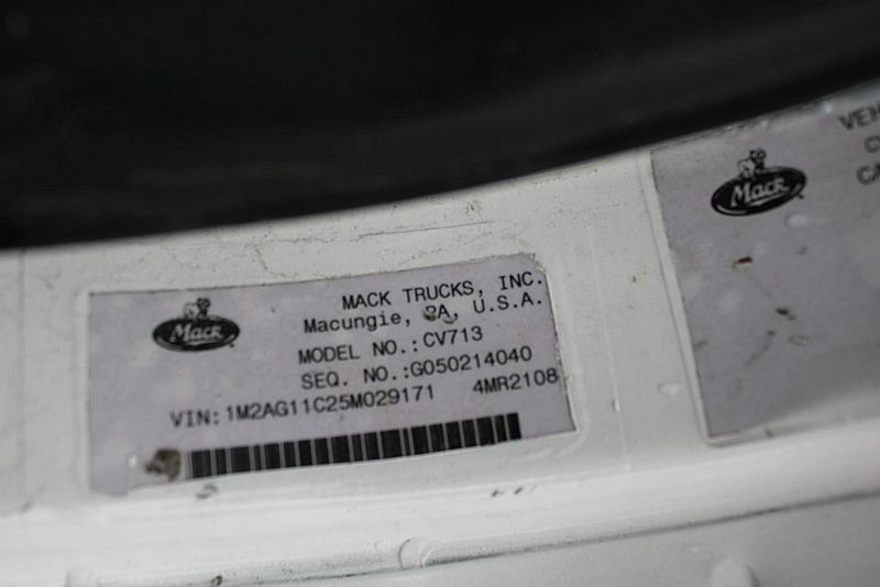 2005 Mack Granite CV713 For Sale | Cab & Chassis | # 7803