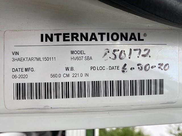 2021 International HV607 SBA 6x4 For Sale | Cab & Chassis | #ML150111