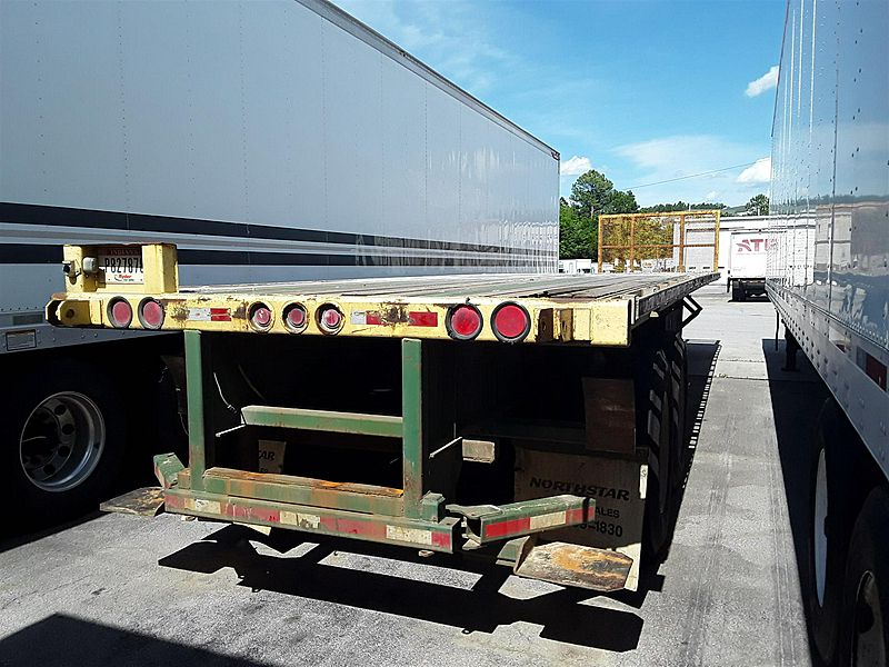 2005 CLARK EQUIPMENT FLATBED TRAILER (For Sale) | Day Cab | #852009