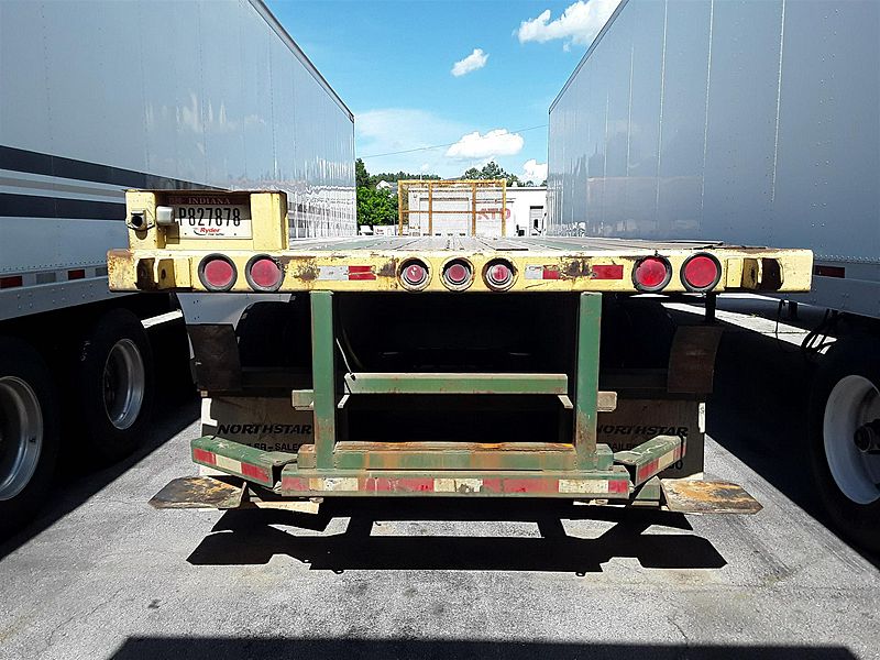 2005 CLARK EQUIPMENT FLATBED TRAILER (For Sale) | Day Cab | #852009