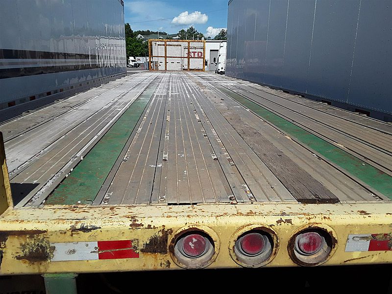 2005 CLARK EQUIPMENT FLATBED TRAILER (For Sale) | Day Cab | #852009