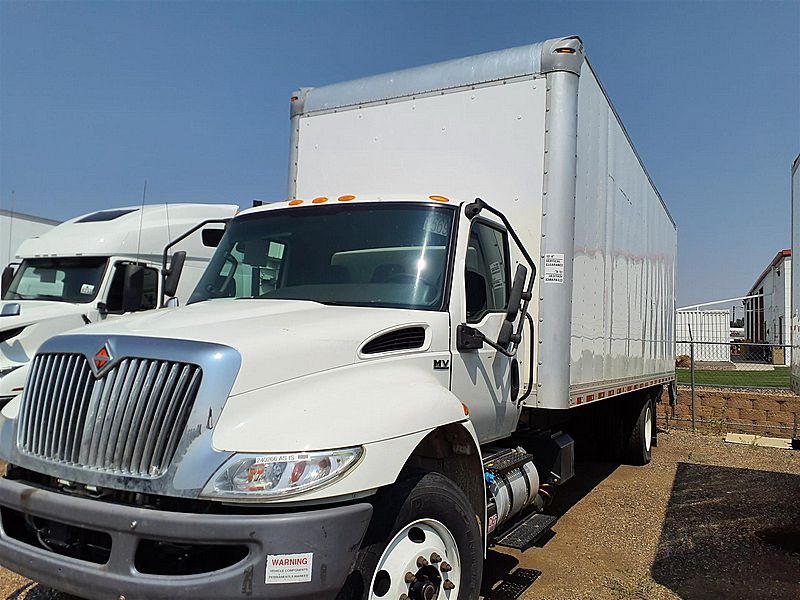 2019 International MV607 For Sale | 26' Box | # 8129