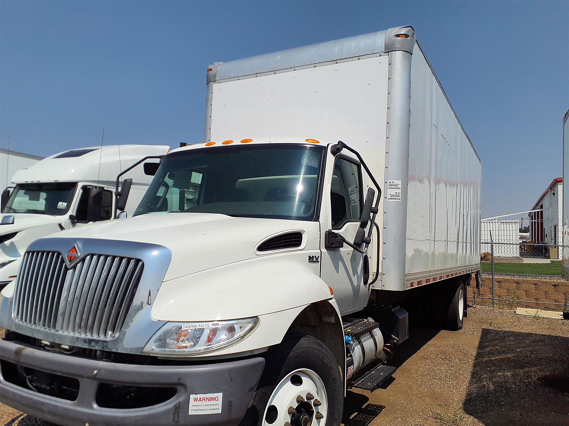 2019 International MV607 For Sale | 26' Box | # 8129