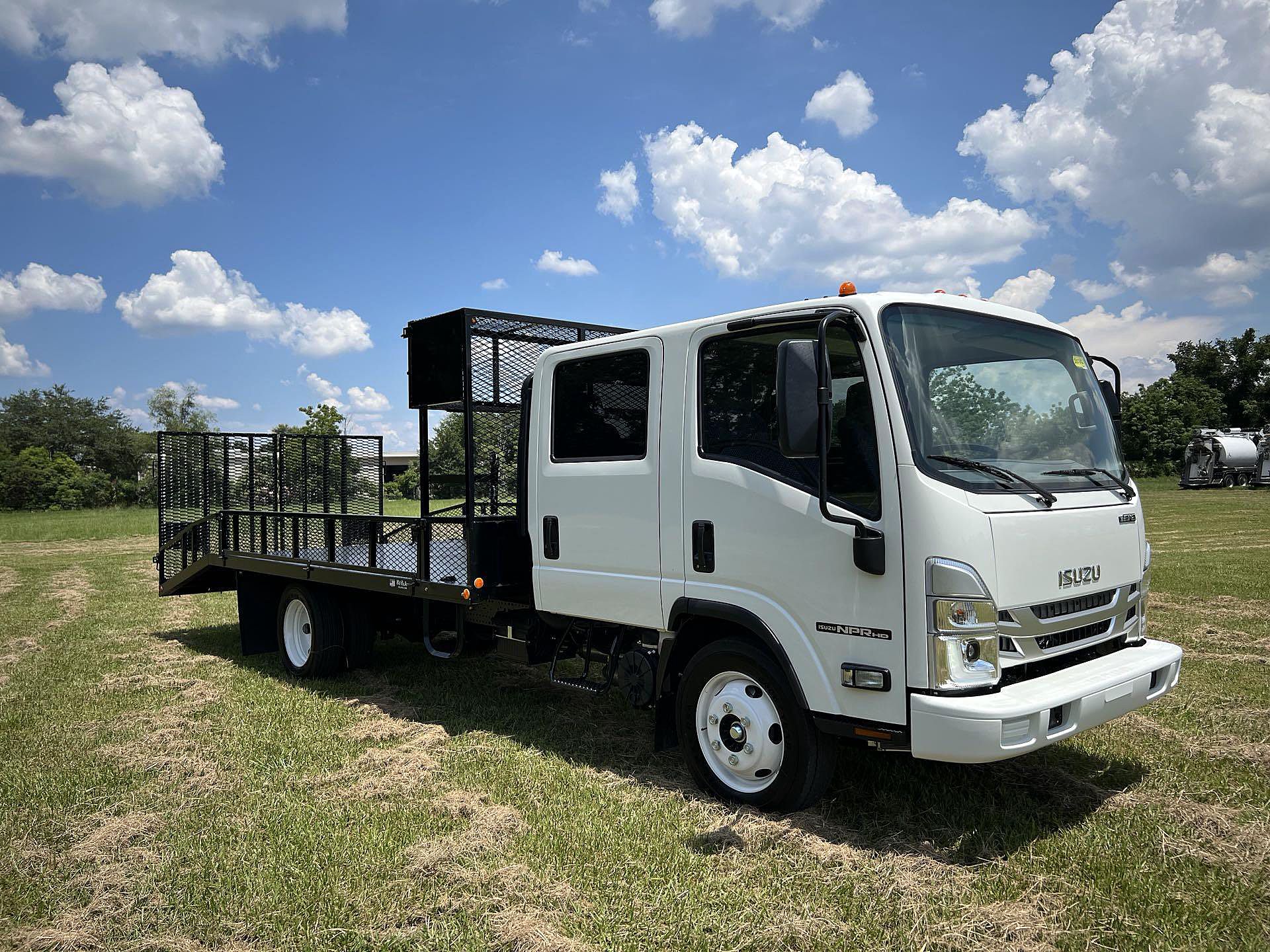 2025 Isuzu NPR-HD GAS CREW CAB For Sale | Landscape Truck | #205844