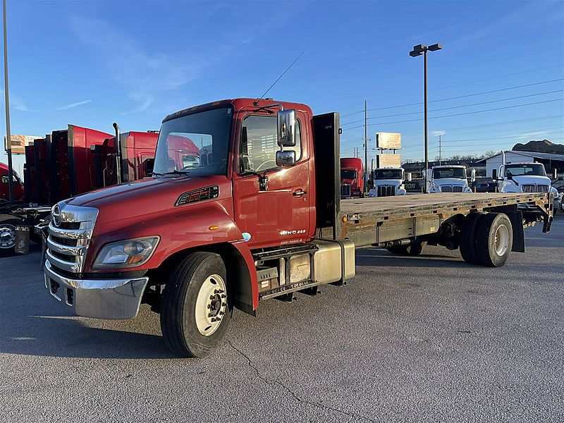 2015 Hino 268 For Sale | Flatbed | Non CDL | #CON112