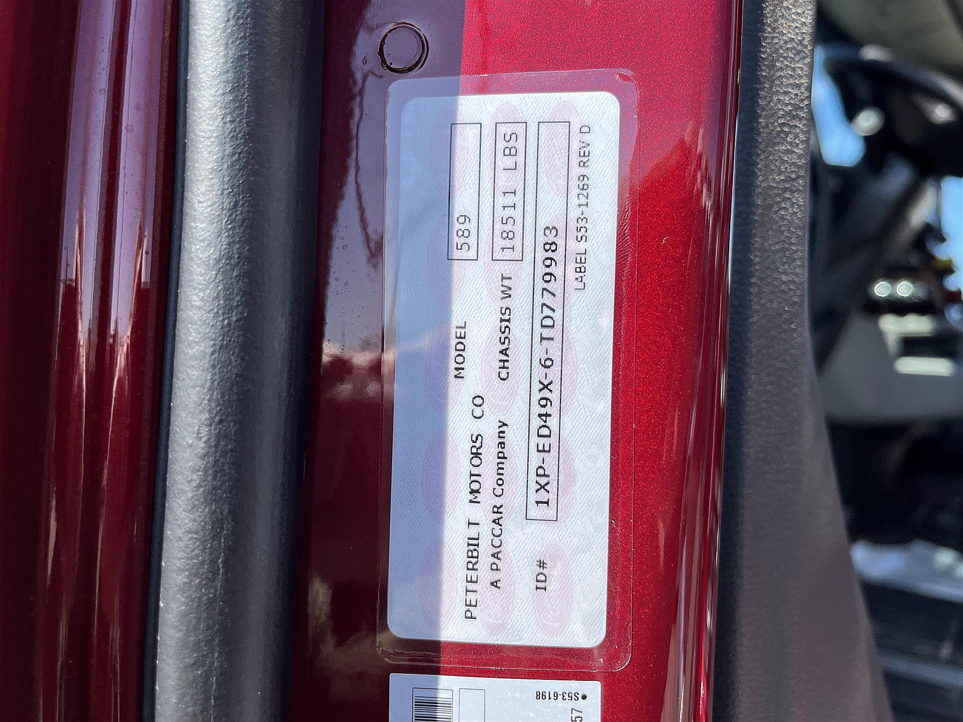 2026 Peterbilt 589 For Sale | 80" Sleeper | #30A779983