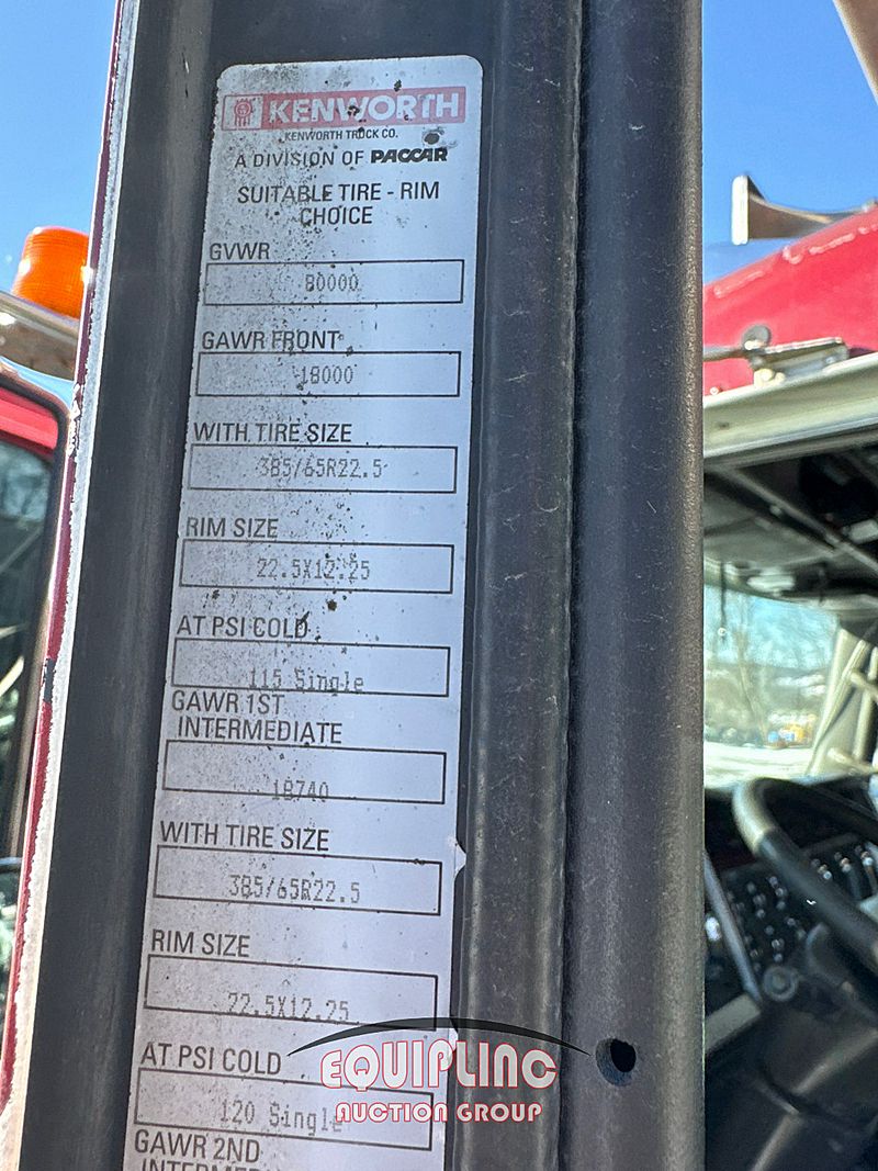 2007 Kenworth W9 Series For Sale | Dump Truck | #CJJ177195