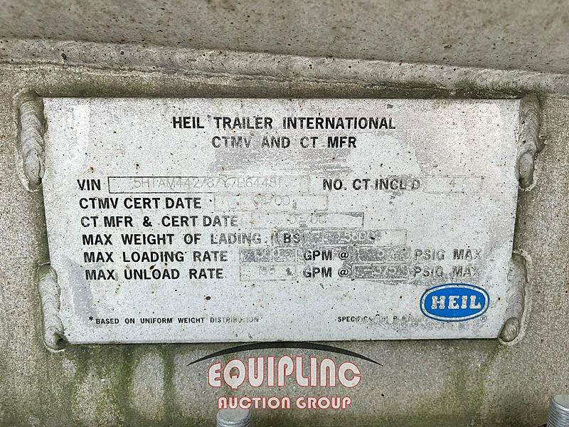 2000 Heil TANKER For Sale | Tank Trailer | #CTKH64481