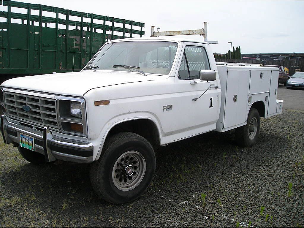 1985 Ford F250 For Sale | Utility Truck | #F-030